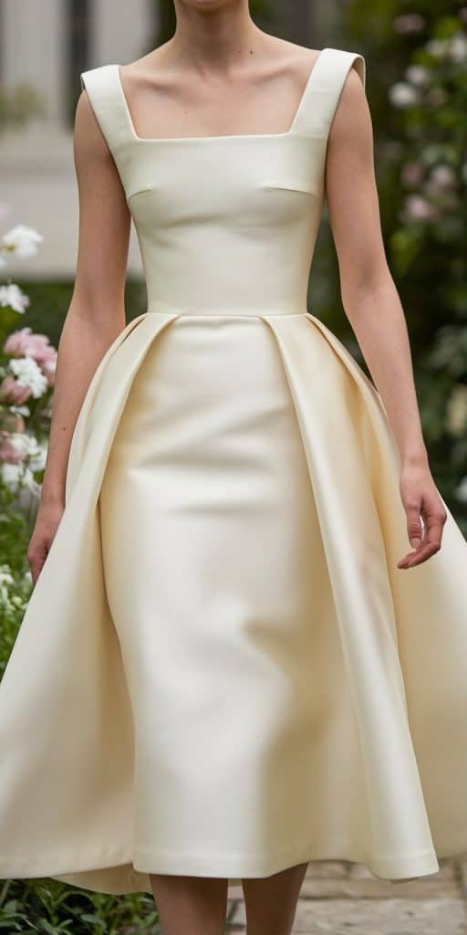 10 Simple Wedding Dresses for the Minimalist Bride