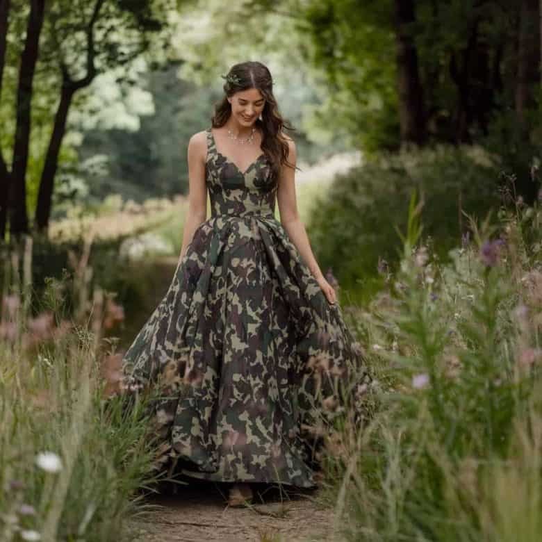 10 Camo Wedding Dresses Picks To Captivate Your Guests