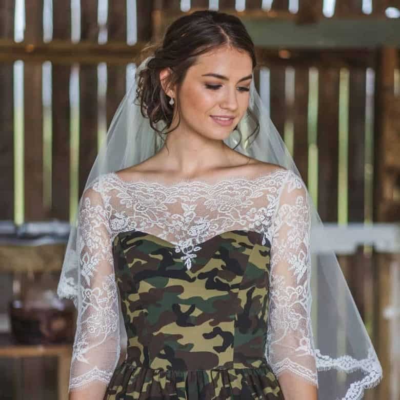 10 Camo Wedding Dresses Picks To Captivate Your Guests