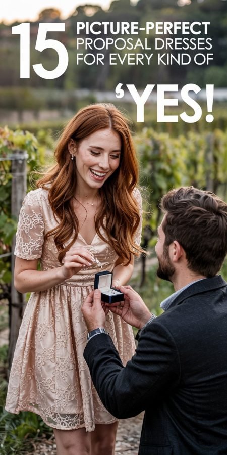 15 Picture‑Perfect Proposal Dresses for Every Kind of “Yes!”